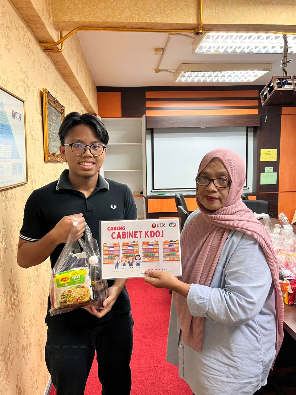 KDOJ Caring Cabinet Program 2023 - Kolej Dato' Onn Jaafar UTM - KDOJ